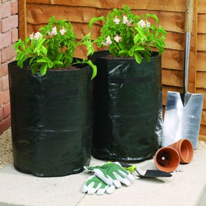 Geo fabric Grow Bags (planters) Buy Online India at PlantsGuru